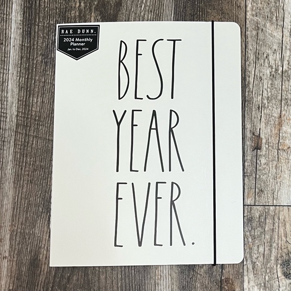 Rae Dunn | Office | 224 Planner Rae Dunn Best Year Ever 2 Months ...